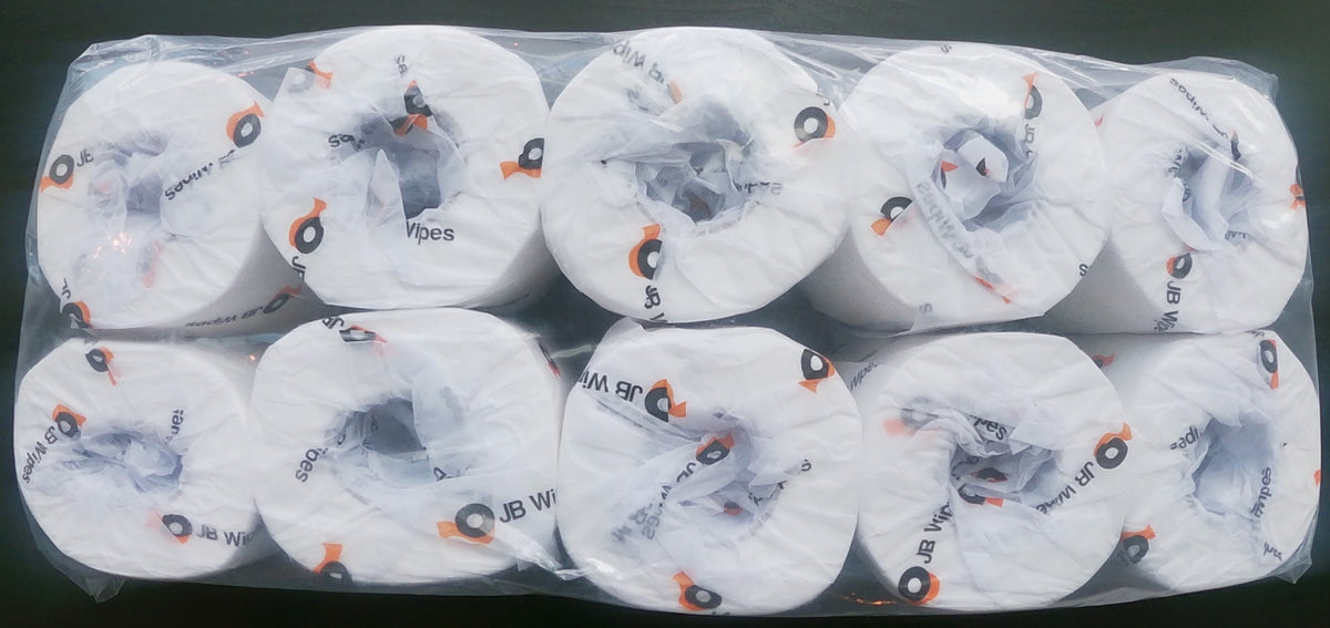 10 rolls of 4 Ply Toilet Tissue – Jbwipes